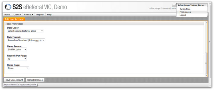 S2S eReferral User Guide